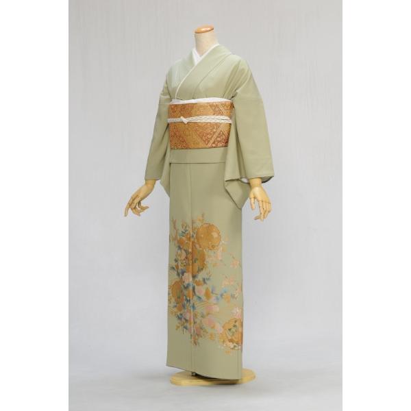 【商品番号：mit1036】【商品名：うぐいす雪輪に花】※対応身長:150cm〜162cm位　洋服サイズ:7〜13号位まで-----------------------------------------------ご注文前に下記【予約状況...