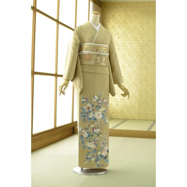 【商品番号：mit1065】【商品名：シャンパンゴールド四季の花】※対応身長:153cm〜165cm位　洋服サイズ:7〜13号位まで-----------------------------------------------ご注文前に下記...