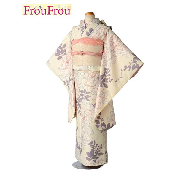 【商品番号：mjk10211-2】【商品名：クリーム芍薬くすみ色10才】★適正サイズ：身長：140cm前後 (130cm〜140cm位)-----------------------------------------------ご注文前に...