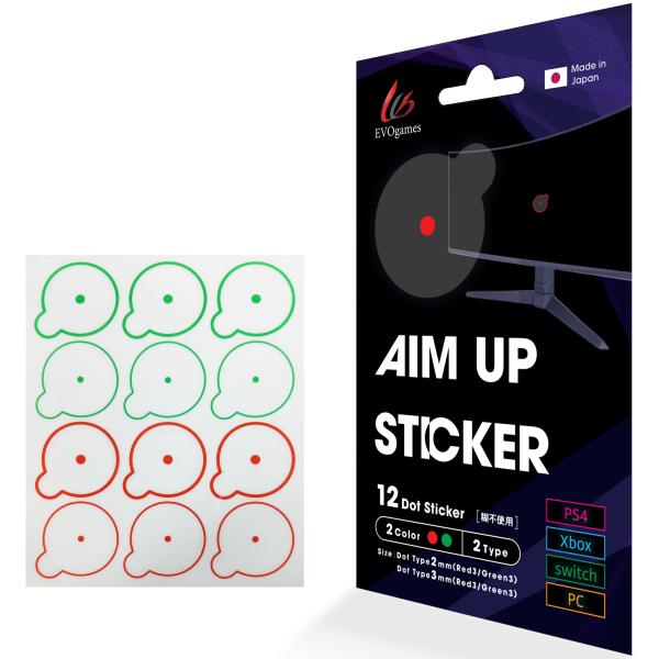 【発売日：2020年10月09日】※パッケージは予告なく変更される場合があります。【特徴】無駄なレティクルをすべて排除したドットタイプのステッカーです。※商品のシールはドットのみで、フチは付いていません。液晶を傷つけることなくシールを簡単に...