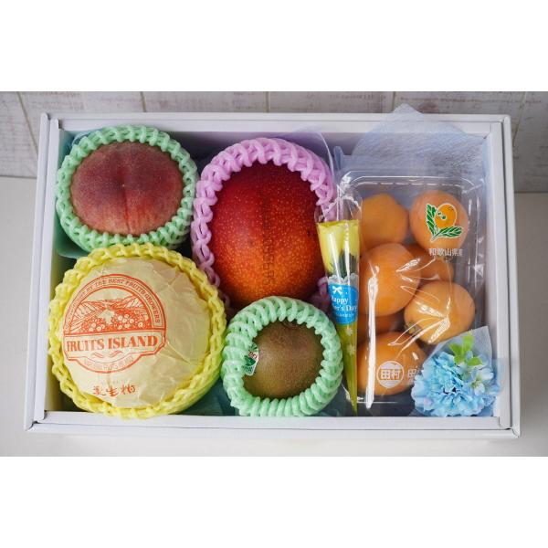 父の日ギフト　フラワー＆フルーツギフト　【国産完熟マンゴーメイン】