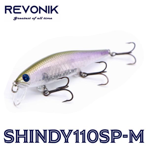SHINDY110 SP-Mすでにリリースされている110SF-M(スローフローティング)を継承した機敏なアクションレスポンスは秀逸。キレキレのダートと静止した瞬間の震えてポーズでバイトを誘発します。Size：110mmWeight：16....