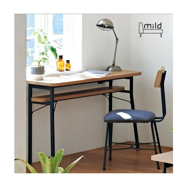 ミルド ダイニングカウンターテーブル MLDDC100NAスタイリッシュなデザインのテーブルは、お部屋にすっきりとした印象を与えてくれます。傷に強い天板と収納力をプラスした天板下の棚は、日常でのちょっとした使いやすさが備わっています。   ...