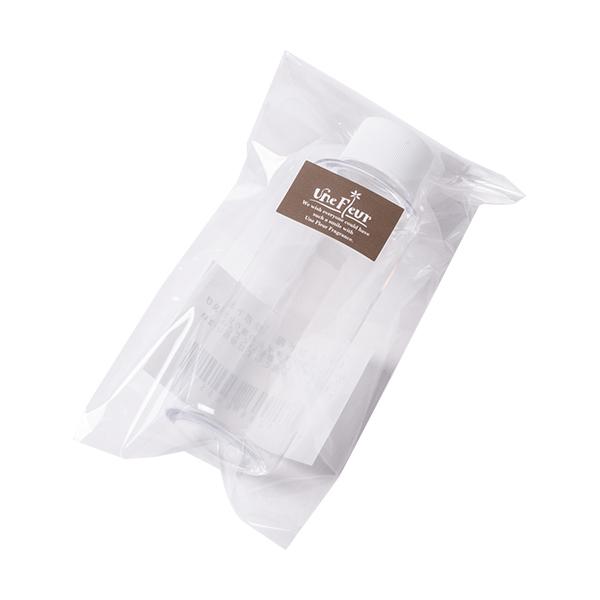 ユヌフルールのフレグランスオイルをブレンドしたい方、または１Lを移し替えて小分けにお使いになりたい方用の空ボトルです。別売りのスプレーノズルを取り付けることでお手軽にルームスプレーが出来上がります。