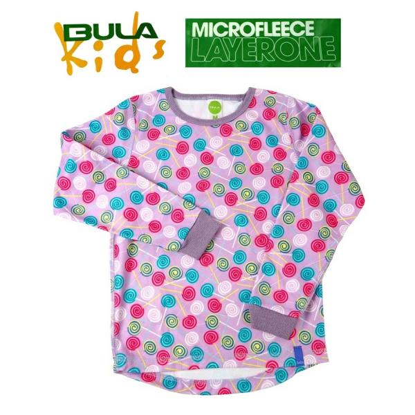 かわいいデザインの子供用マイクロフリースインナー。吸汗速乾で暖かいので冬など寒い季節の下着として、また、スキー・スノーボードのアンダーウエアとしてもどうぞ。◆品番/ F2KLGRI◆実寸サイズcm　M　着丈51、身幅36、肩幅29、袖丈46...