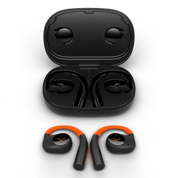 シリコンストラップとメモリーワイヤーによる快適な装着性オープン beyerdynamic サウンドcVc(TM)テクノロジーを備えた2つマイクによるクリアな音声通話最大8時間のバッテリー寿命、充電ケースで27時間、USB-C充電ポートIP5...