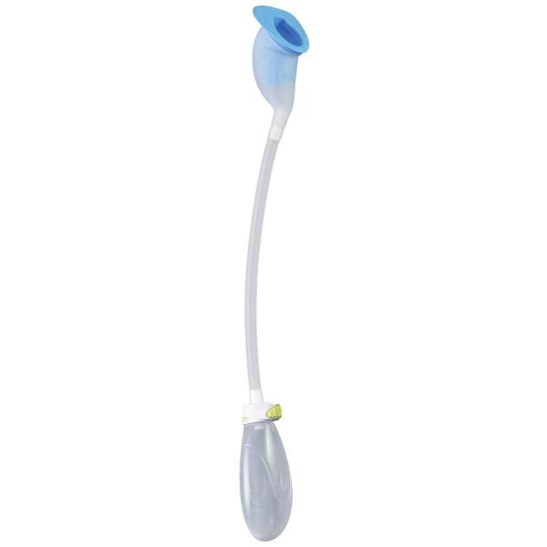 トイレが心配な男性の強い味方!!体に付けないタイプの収尿器。ズボンのファスナーの開口部から「Mr.ユリナー」を入れて、2点のクリップを衣服に固定するだけで装着完了。服を着たままわずかな手順で、ご自身で簡単に脱着することができます。