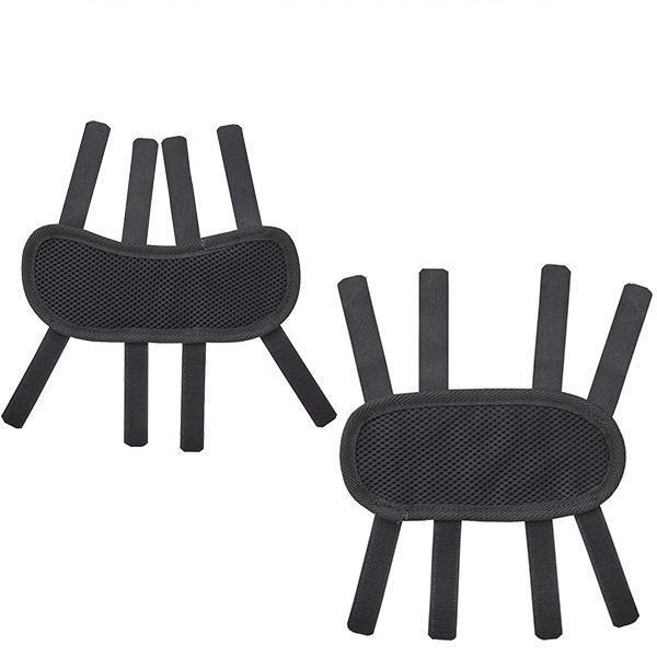 球審用マスクに着けて使う吸汗パッドです。着脱が簡単にできます。肌にやさしい吸湿素材。洗濯が可能ですので、いつでも清潔に保てます。