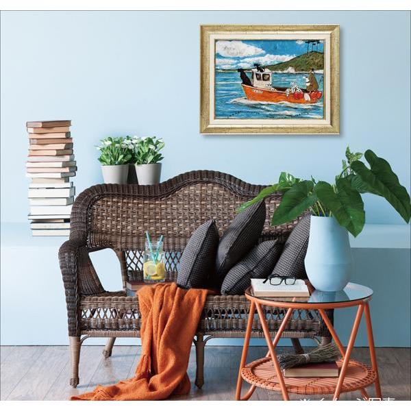 じーっと見ていると、だんだんとサム トフトの不思議な世界へ・・・癒され幸せな気分になれるアートです。