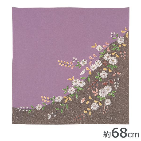 しとやかで優しく、若い方にも喜ばれる色・柄の正絹ふろしきです。