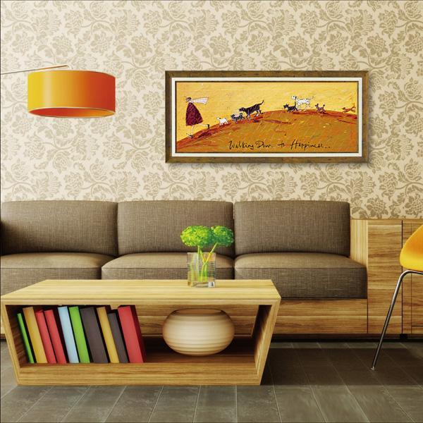 イギリス女性作家「サム トフト」のアートフレームです。