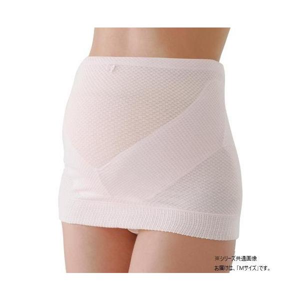 下腹部から腰部にかけてのUラインがおなかを支えます。