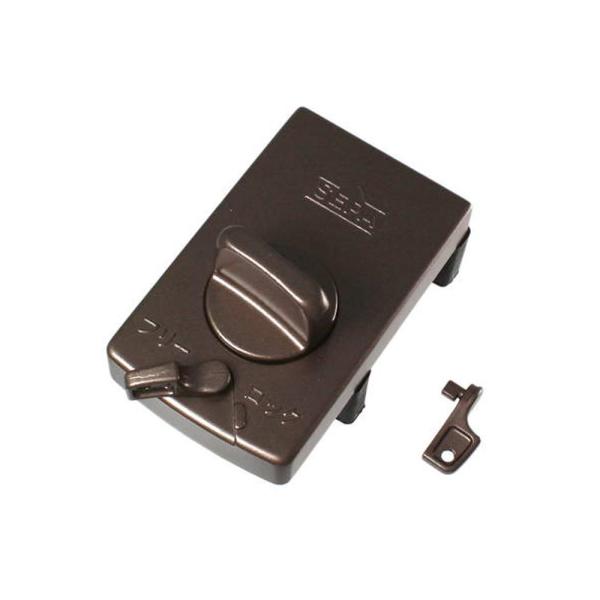 簡単に設置できて便利なサッシ用防犯金具です。