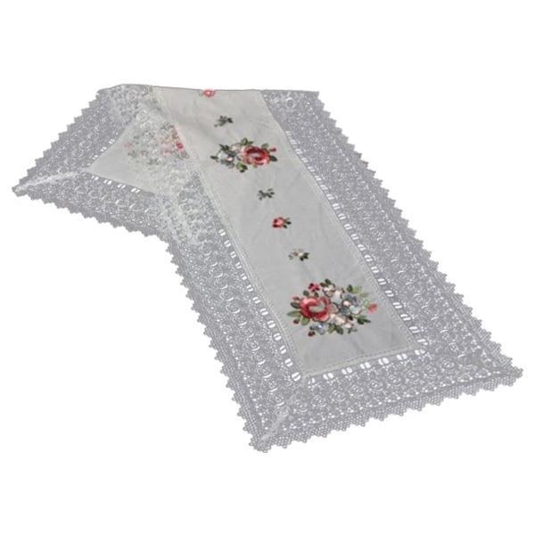 華やかな刺繍のトップクロスです。