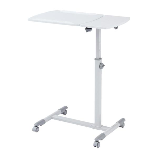 使用方法に合わせて高さ4段階可変。ノートパソコンを置いてのプレゼンテーションなどをする際の、補助デスクとして便利!