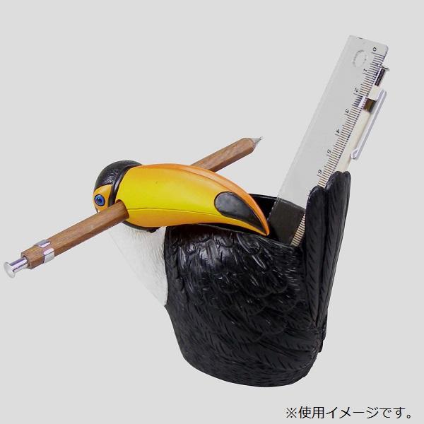 不思議な鳥モチーフのデスクアイテムです。