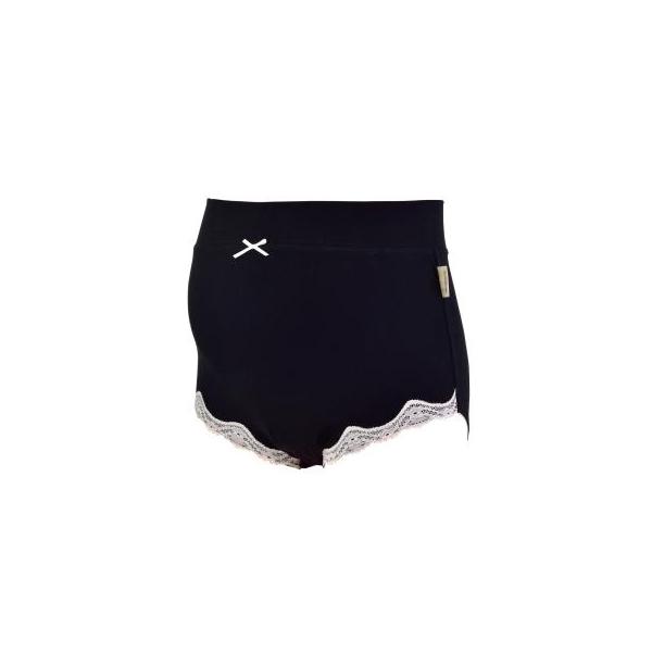 おりものウエスト部分にゴムを使用していないので、お腹が大きくなっても締め付けることなく、やさしくお腹を包み込んでくれます。足口もレース仕上げで締め付けにくくなっています。マチの肌に当たる部分(クロッチ部分)は白色の綿100％の生地を使用して...