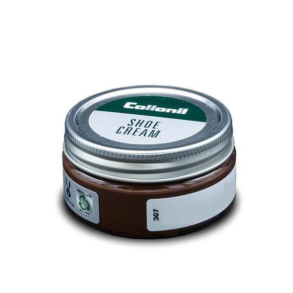 天然カルナバロウを配合した靴用クリームです。保革効果があり、色付きクリームの場合は色あせた素材の補色にも使えます。色馴染みがよく、使い心地もマイルドです。