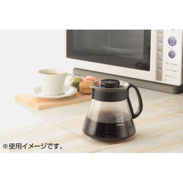 出来上がりの目安として「120ml」「130ml」の2種類の目盛りをプリント。お手持ちのカップにあわせて使えるように2つの目盛りと容量目安目盛りをガラスにプリントしました。