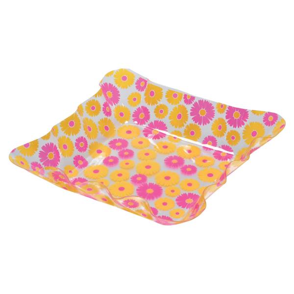 割れにくいPET製プレート。