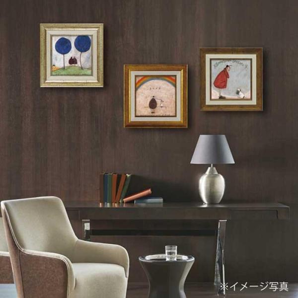 絵と額がセットになっています。じっと見ているとだんだんとサムトフトの不思議な世界へ・・・癒され幸せな気分になります。贈り物にも喜ばれています。