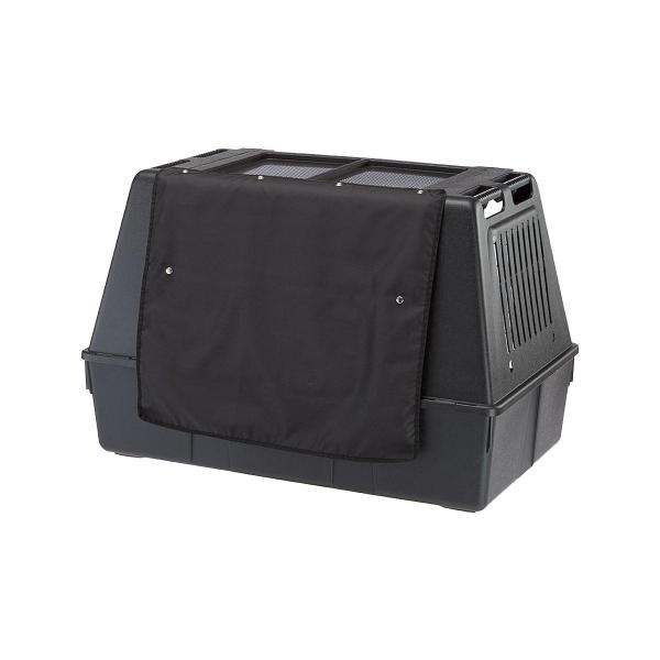 イタリアferplast社製のアトラスカー SCENIC 100用のカバーです。前面に取り付けるカバーで、カバーをしてあげると視界を遮りリラックス。