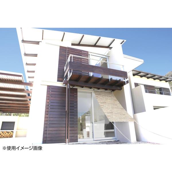 お部屋やテラスでの日差し対策にご使用いただけます。ハトメ加工がしてありますので、簡単に取り付けできます。