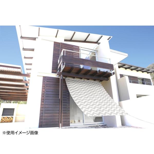 お部屋やテラスでの日差し対策にご使用いただけます。ハトメ加工がしてありますので、簡単に取り付けできます。