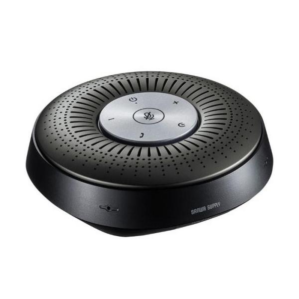 Bluetooth、USB、オーディオジャック接続と3種類の接続ができるBluetooth会議スピーカーフォンです。4つのKnowles社製マイク搭載で360度全方向の声を拾うことができ、高品質な音声通話が行えます。優れた音声処理機能のエコ...