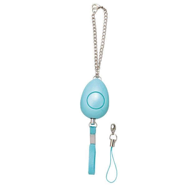 軽量・小型で大音量。大音量だから安心!夜道も安心!携帯電話にもつけられるストラップパーツ付で、アクセサリー感覚で携帯できます。