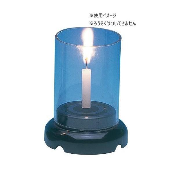 ローソクをまっすぐに立てて使って下さい。