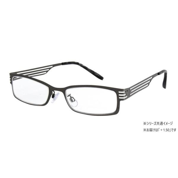 1.00〜+3.50までのメタル老眼鏡です。