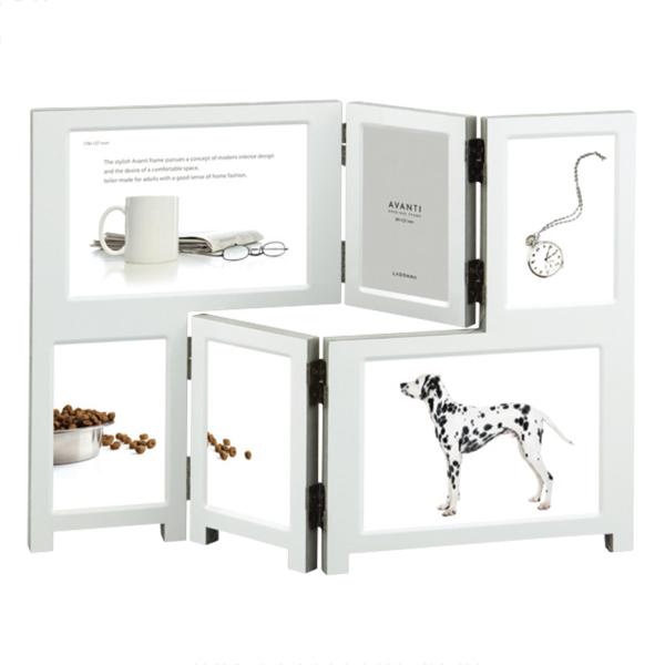 前後を自由に折り曲げて、様々な表情を楽しめます。お好みの方向に折り変えて4通りの置き方ができます。