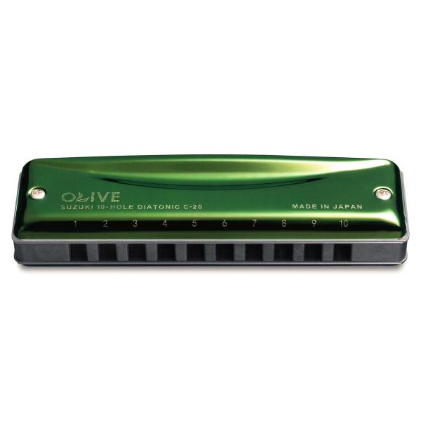 鮮やかなグリーンのカバーはOLIVEに込められたコンセプトをイメージしています。このカラーリングはメッキや塗料を全く使用しない自然に優しい方式を採用しています。音色は、丸くとても温かい音色で、ボディにはベストセラー「天然木繊維入り樹脂」を採...