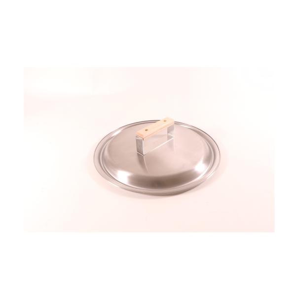 業務用18-0ステンレス製の鉄餃子鍋専用です。