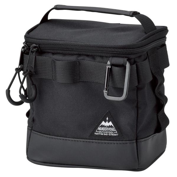 スパイスなどの小物収納に便利なコンパクトサイズ。バッグインバッグとしても使えます。