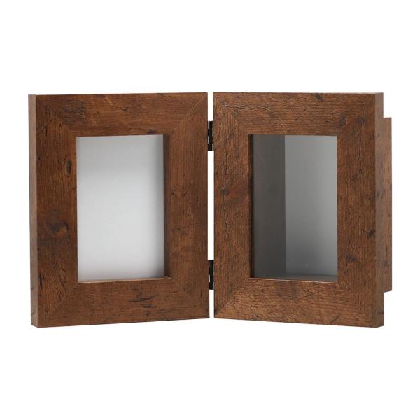 写真を入れて飾れるクラフトボックスです。