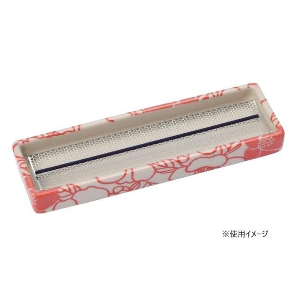 室内用香皿です。灰もいらない、線香が最後まで燃えます。