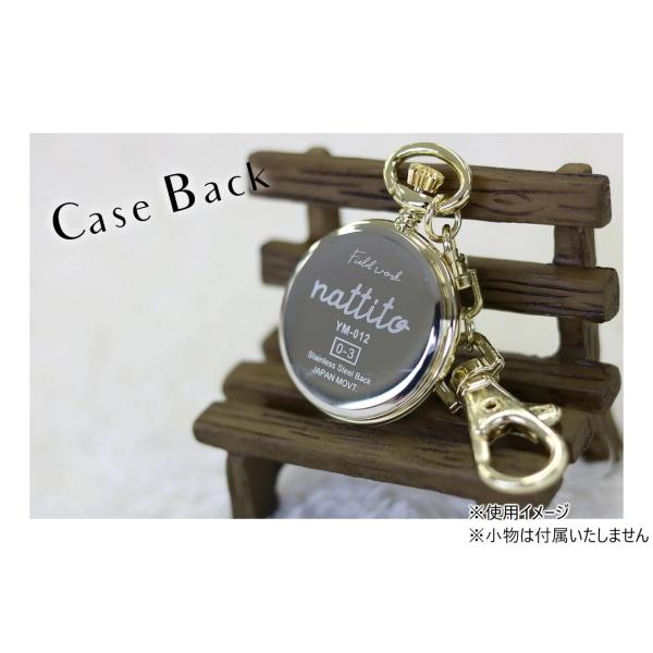 キュートなデザインのキーチェーンウォッチ。電池持ちもよく、プレゼントにおすすめです。