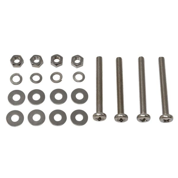 25mm厚のファンを固定するためのネジセットです。通常のテーパーネジとは違い、ファンに傷をつけずに固定できます。