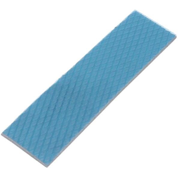 M.2 SSD用サイズの高熱伝導率パッドです。高い熱伝導率を有し、放熱に優れた効果を発揮します。マザーボード純正パッドのアップグレードや破損交換におすすめです。低圧力環境に適します。粘着力があり、対象物に貼り付きます。