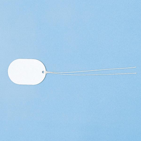 ケーブルなどの識別に、ボールペンなどで記入できるファイバータグです。環境にも優しい材料を使用しています。