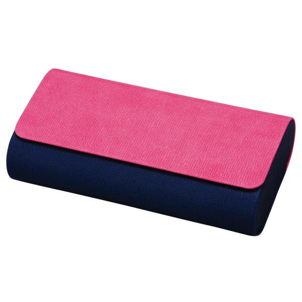 2面タイプで、メガネをコンパクトに収納できます。メガネの他に、コンタクトレンズケースを収納するなど、コンパクトに持ち運びができます。