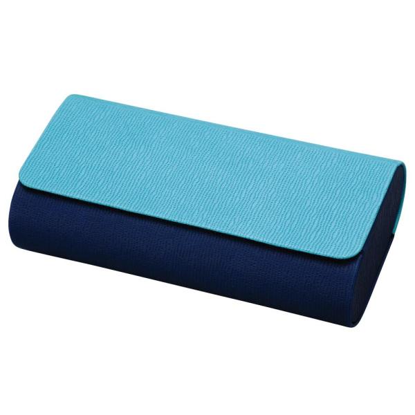 2面タイプで、メガネをコンパクトに収納できます。メガネの他に、コンタクトレンズケースを収納するなど、コンパクトに持ち運びができます。