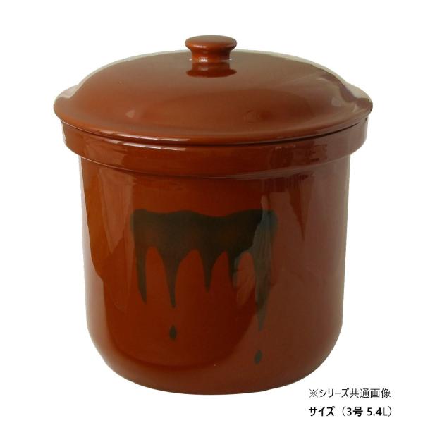 梅干しや漬物に最適な陶器壺です。