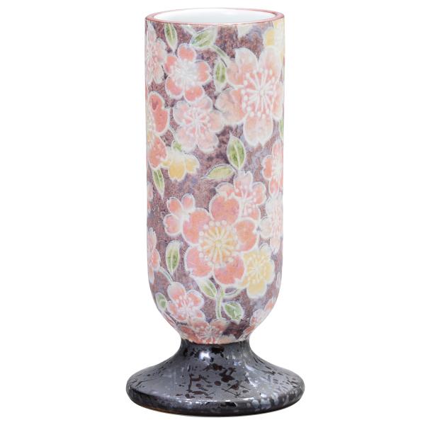 お仏壇のないリビングにもちょうどよいサイズの花立です。シンプルな仏具にも合わせやすい形状、風合いです。