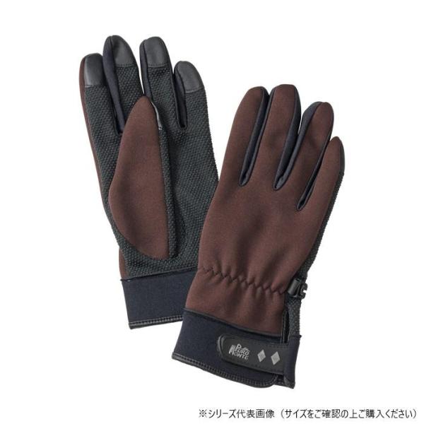 ストレッチ素材でフィット性に優れ「RECYCLED FIBER」繊維で保温と撥水機能をあわせもった秋口から使えるトレッキンググローブ。冬は街中での防寒グローブとしても使用可能。タッチパネル対応。