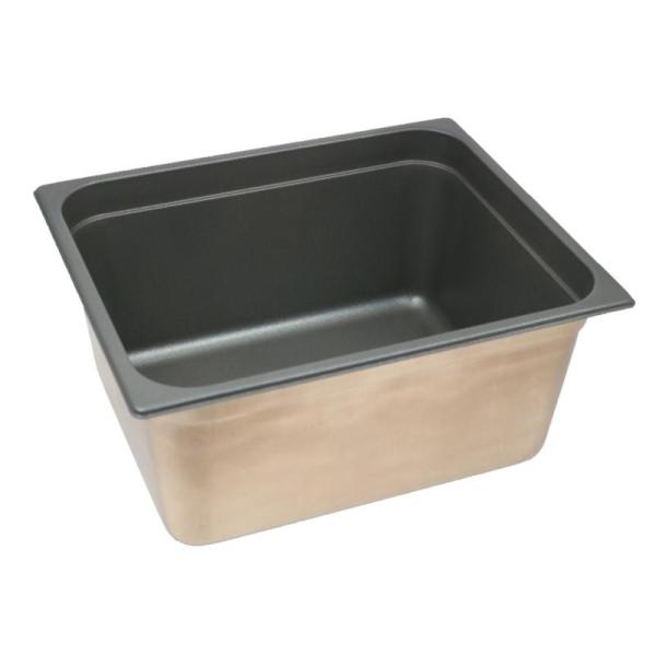 段付き効果でパンを積み重ねた時、取れなくなる問題を解消しました。また、従来のパンよりコーナーが補強され、積み重ねた時でも簡単に取り外すことができます。緑はなめらかで洗浄しやすくなっています。