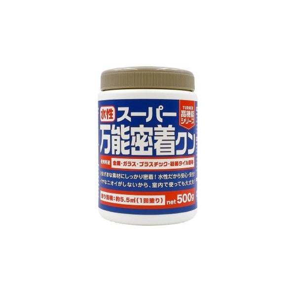 水性タイプなのに高性能。屋外でも使用可能な強力な密着性があります。液ダレしにくく作業性も良好。水性だから安心・安全でイヤなニオイがしないから室内でも使用できます。