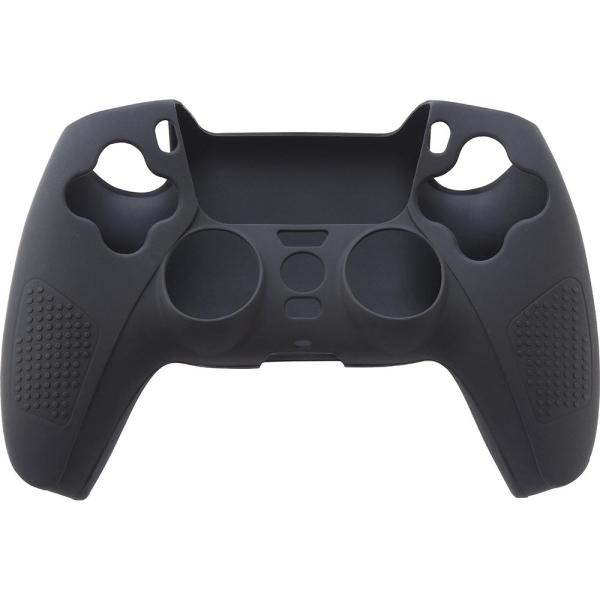 PS5用コントローラー(DualSense)をキズや汚れから守るシリコンカバーです。グリップ部分の前面には、スタッドが付いており滑り止め効果抜群。ハンティングゲームやFPSなど、高いアクション性を求められるゲームのプレイに適しています。